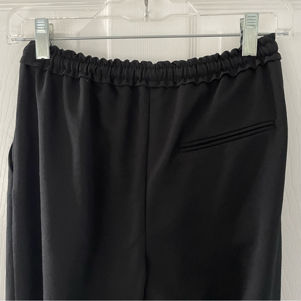 Zara Black Drawstring Trouser - Gem